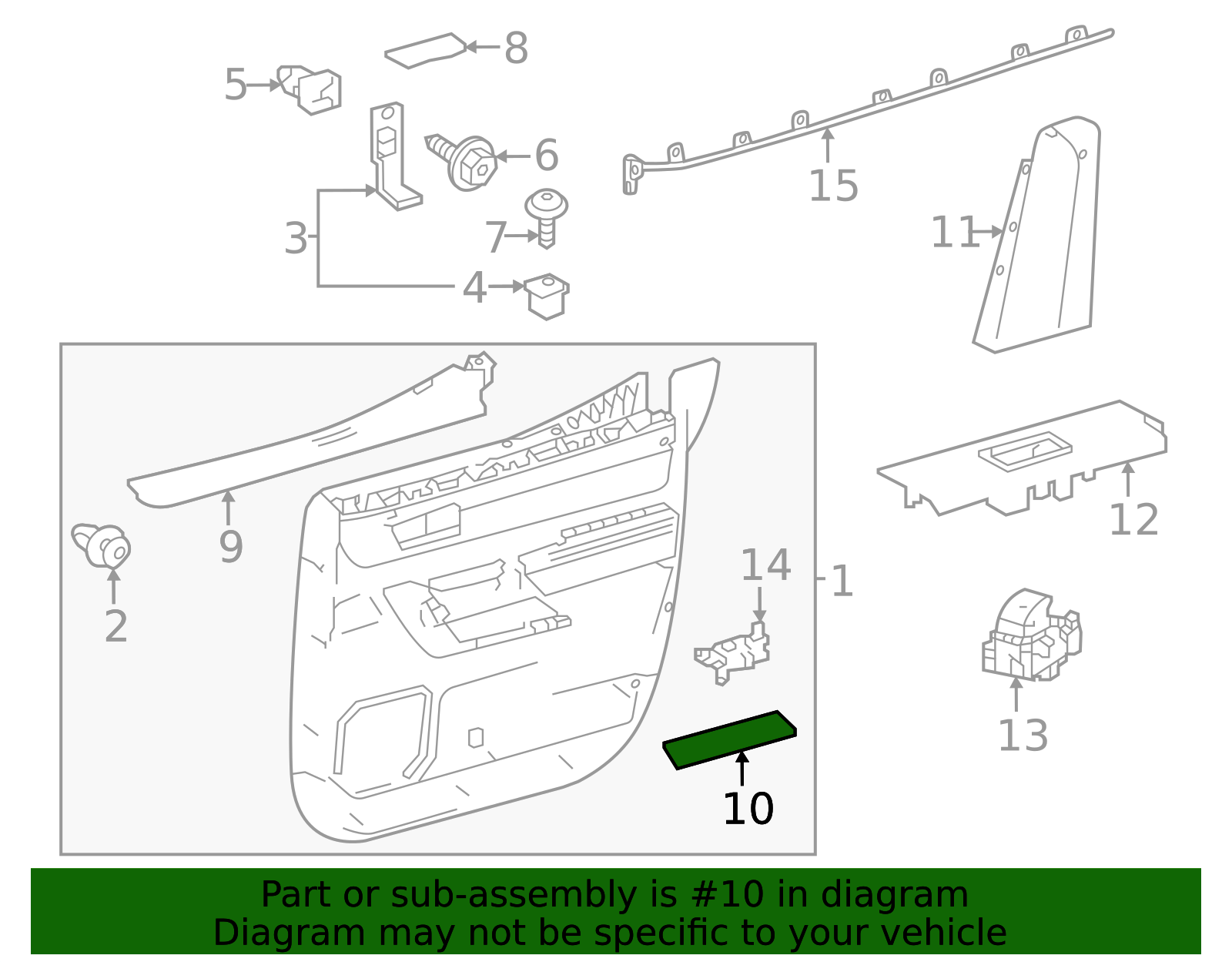 2022-2025 Toyota Molding 67747-0C050-E0 | Toyota Parts Center