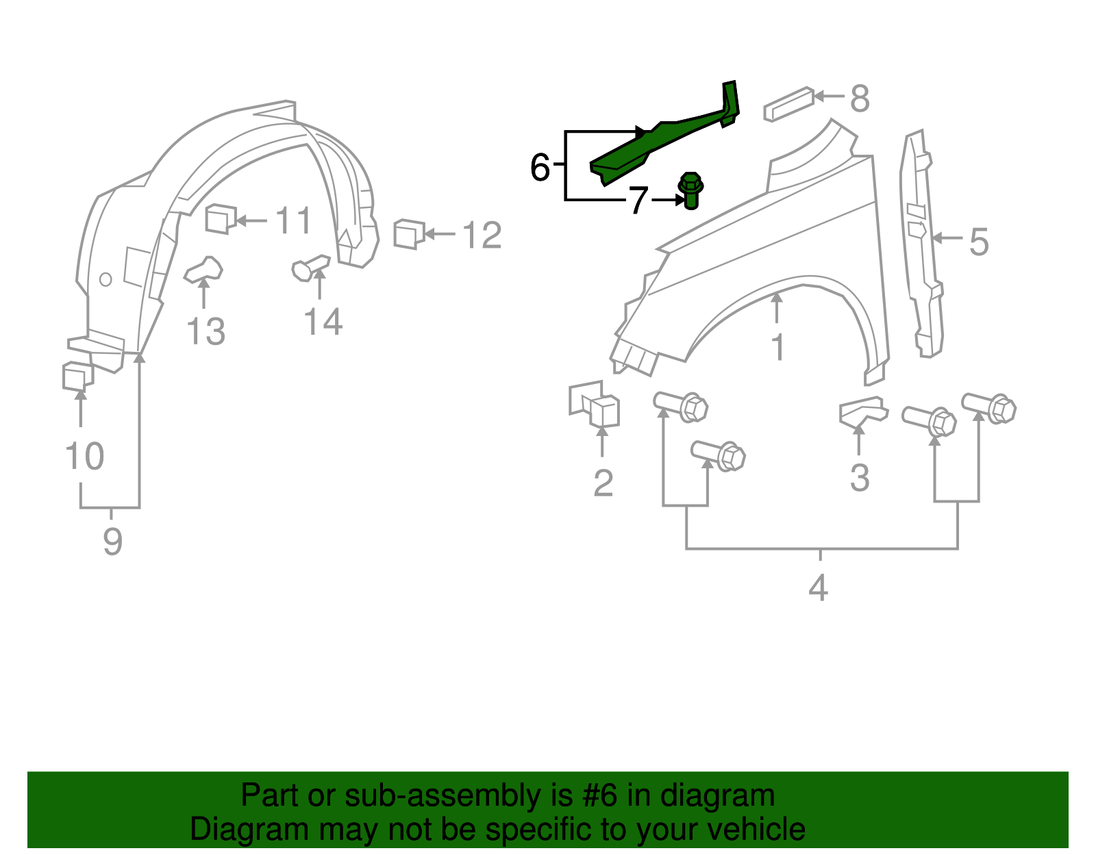 74206-SWA-A00 - Cover Inner 2007-2011 Honda CR-V | Honda Parts Online