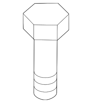 2011-2016 Volkswagen Touareg Pressure Pipe Bolt N-910-438-01 | VW ...