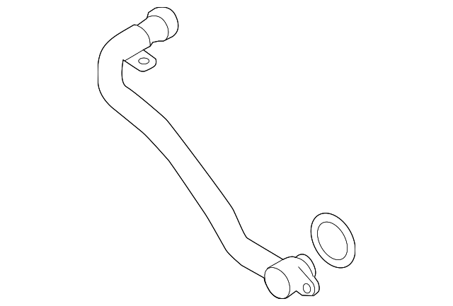 2013-2016 Volkswagen Touareg Water Inlet Tube 059-121-075-FE | OEM ...