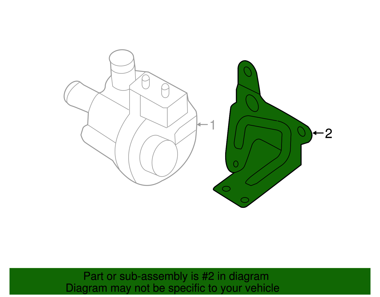 5Q0-121-093-CF - Volkswagen Mount Bracket 2015 Volkswagen | Performance ...