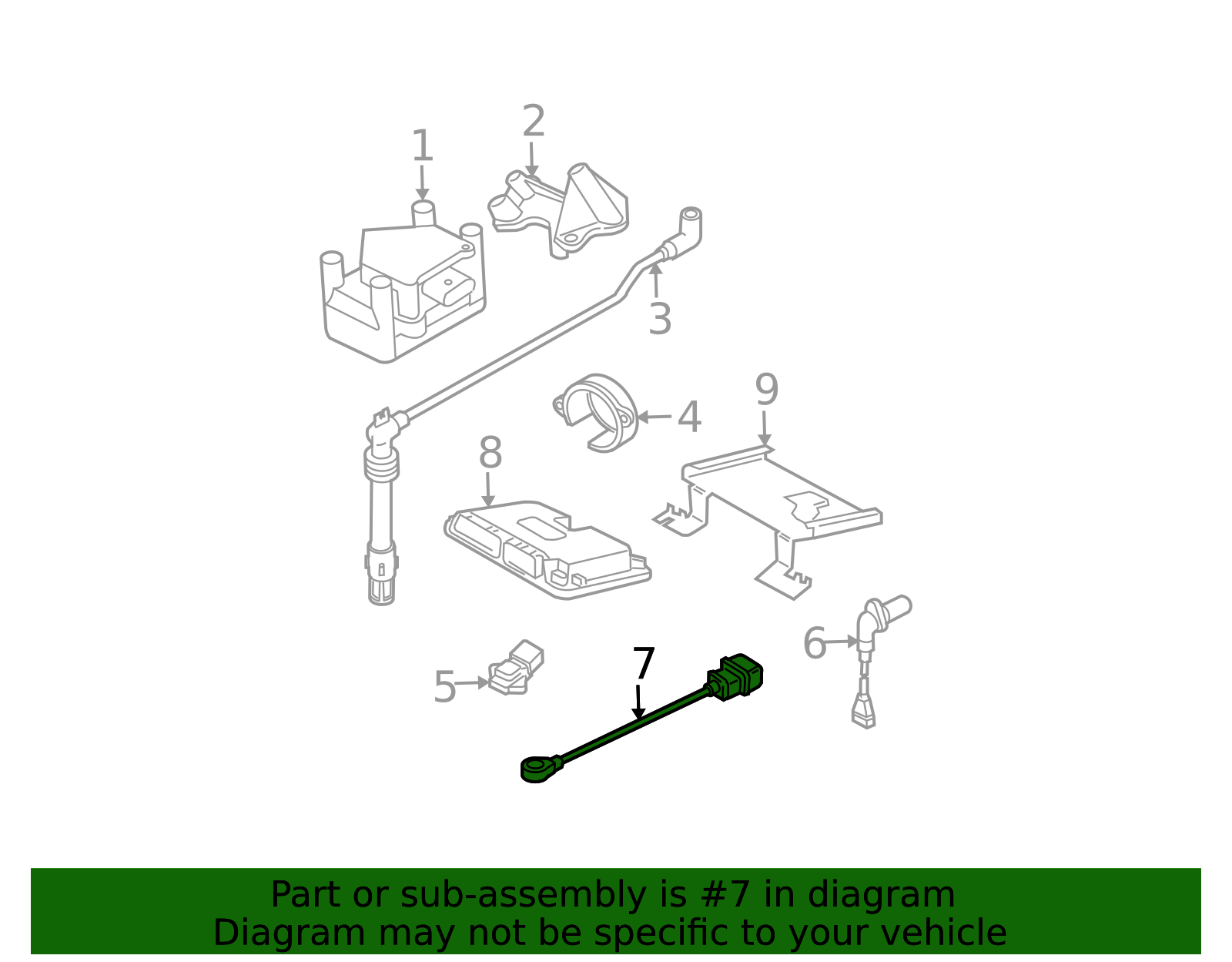 030-905-377-D - 1998-2024 Volkswagen - Knock Sensor | Quick VW Parts