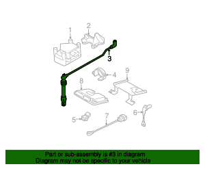 06A-905-430-AL - Spark Plug Wire 1999-2006 Volkswagen | Wolfsburg Parts ...