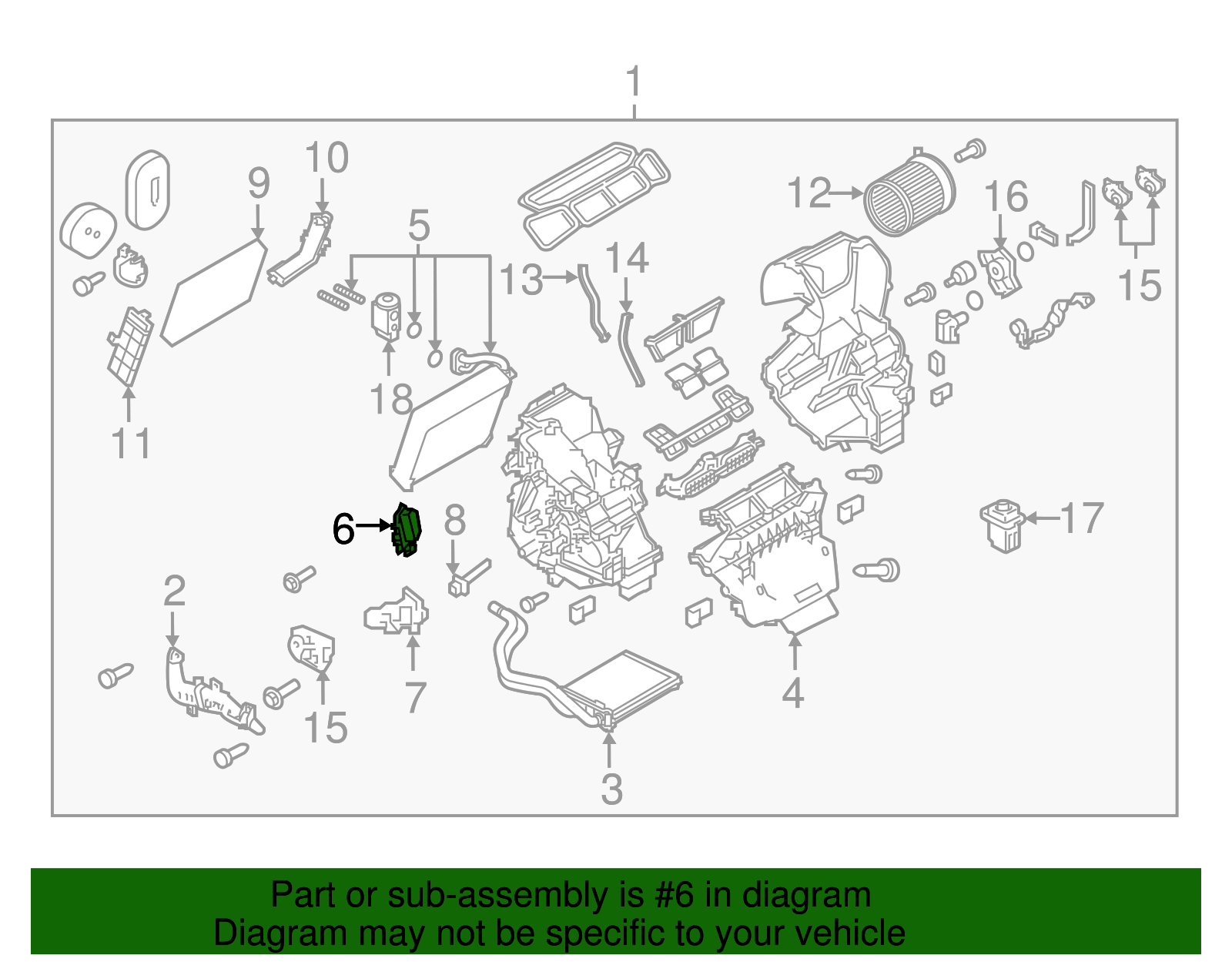 2014-2024 Nissan HVAC Blower Motor Control Module 27761-DF62A ...
