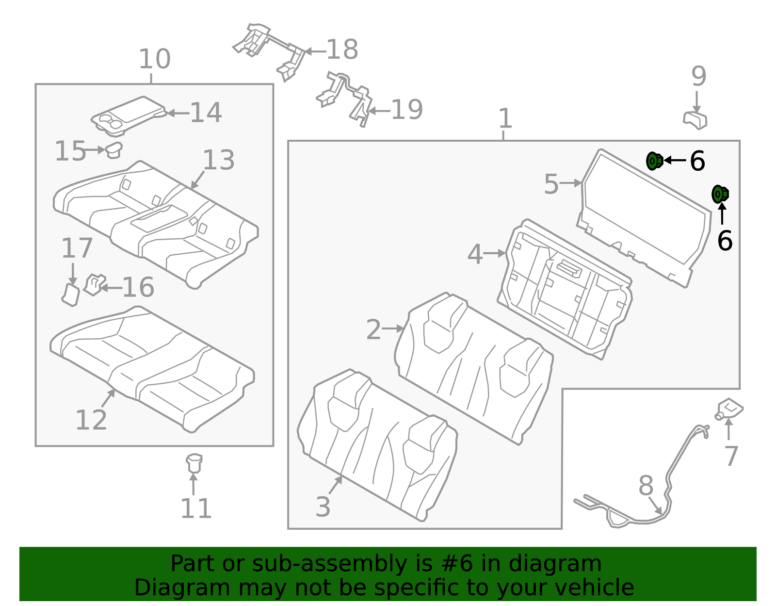 887975CA0A - Seat Back Panel Clip 2017-2022 Infiniti | Infiniti of ...