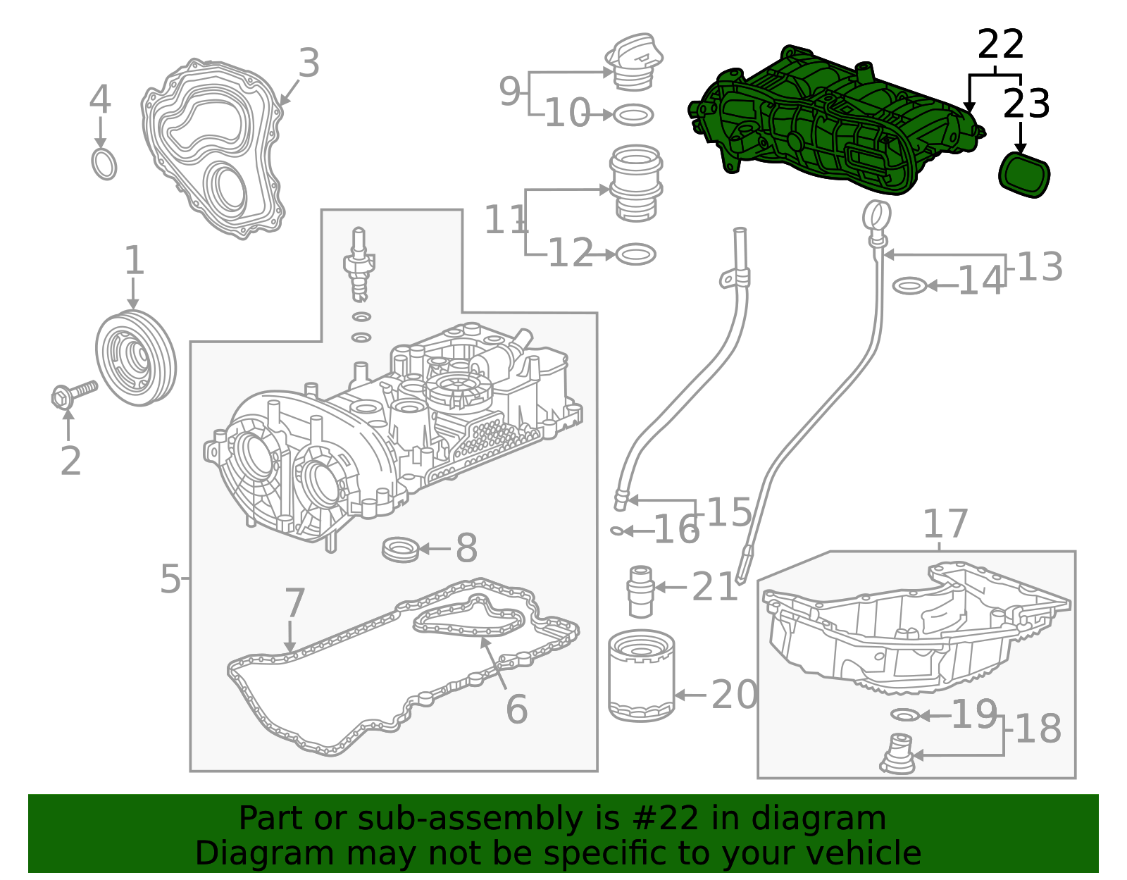 2020-2025 GM Intake Manifold 12688239 | Shop Matick Parts