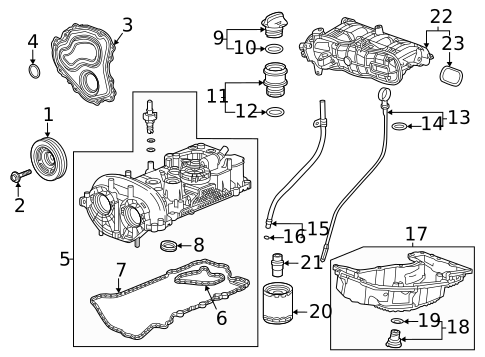 Intake for 2025 Chevrolet Trailblazer | GMPartsDirect.com