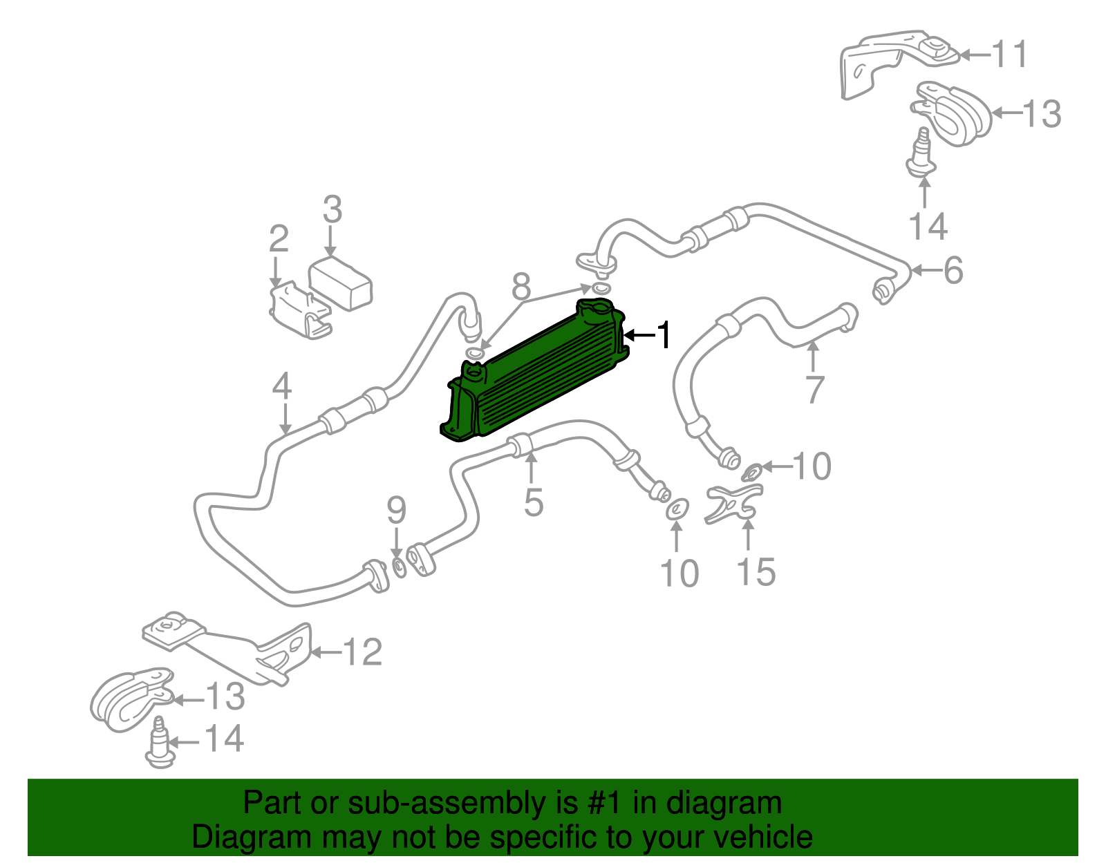 C2N2908 - High-Quality Engine Oil Cooler for 2005-2006 Jaguar ...