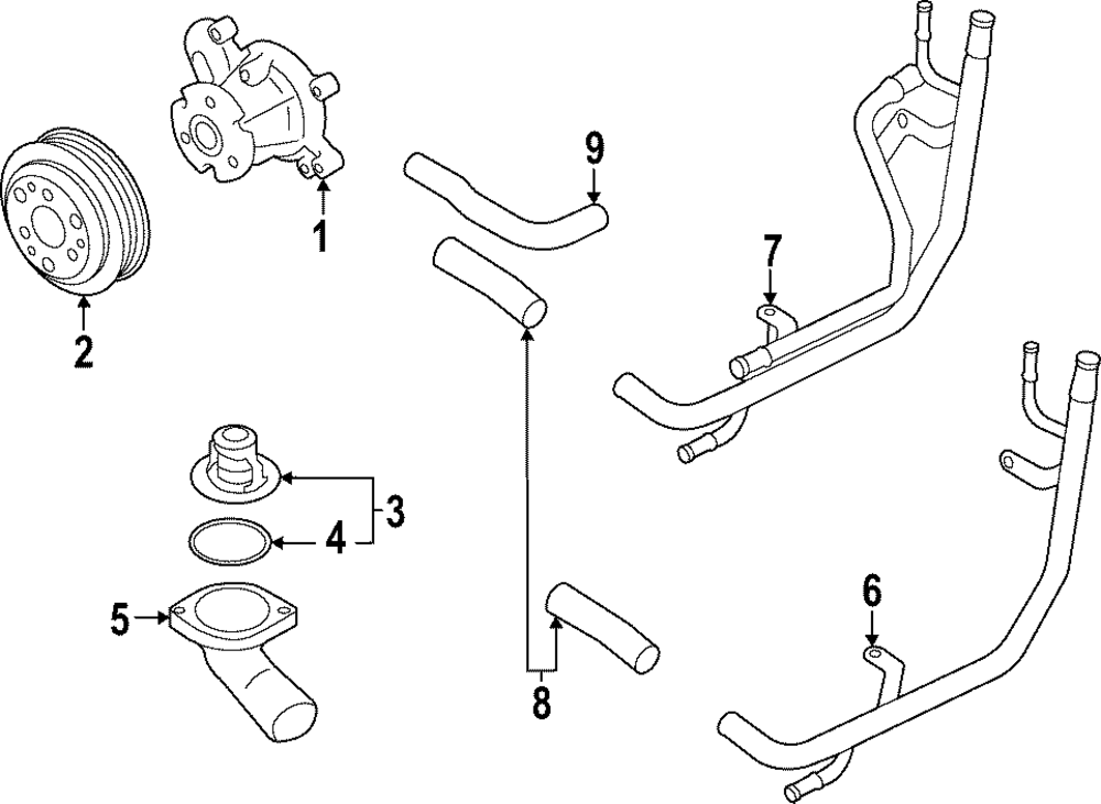 2022-2025 Toyota GR86 HVAC Heater Hose SU003-09022 | Toyota Parts Center