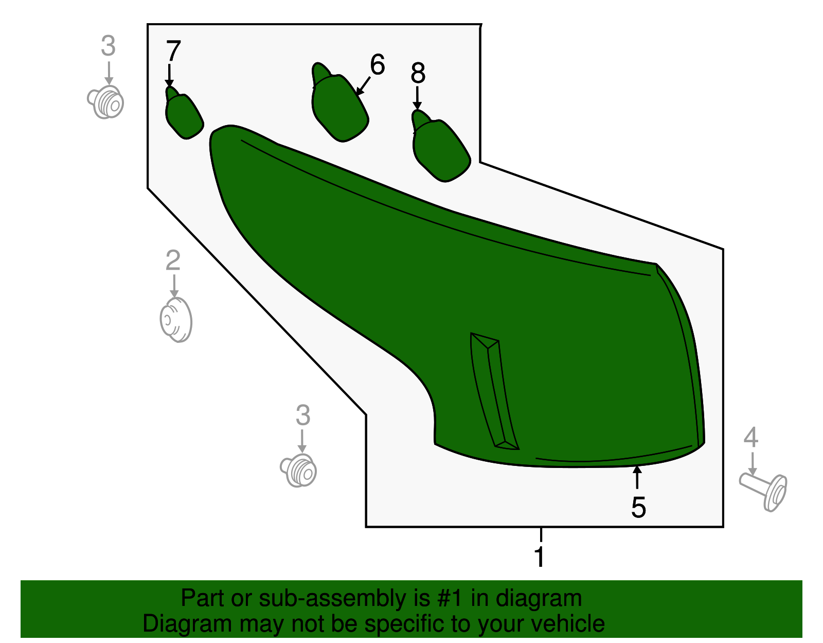 2017-2019 Nissan Tail Lamp Assembly 26550-6MA0A | Dutro Nissan Parts