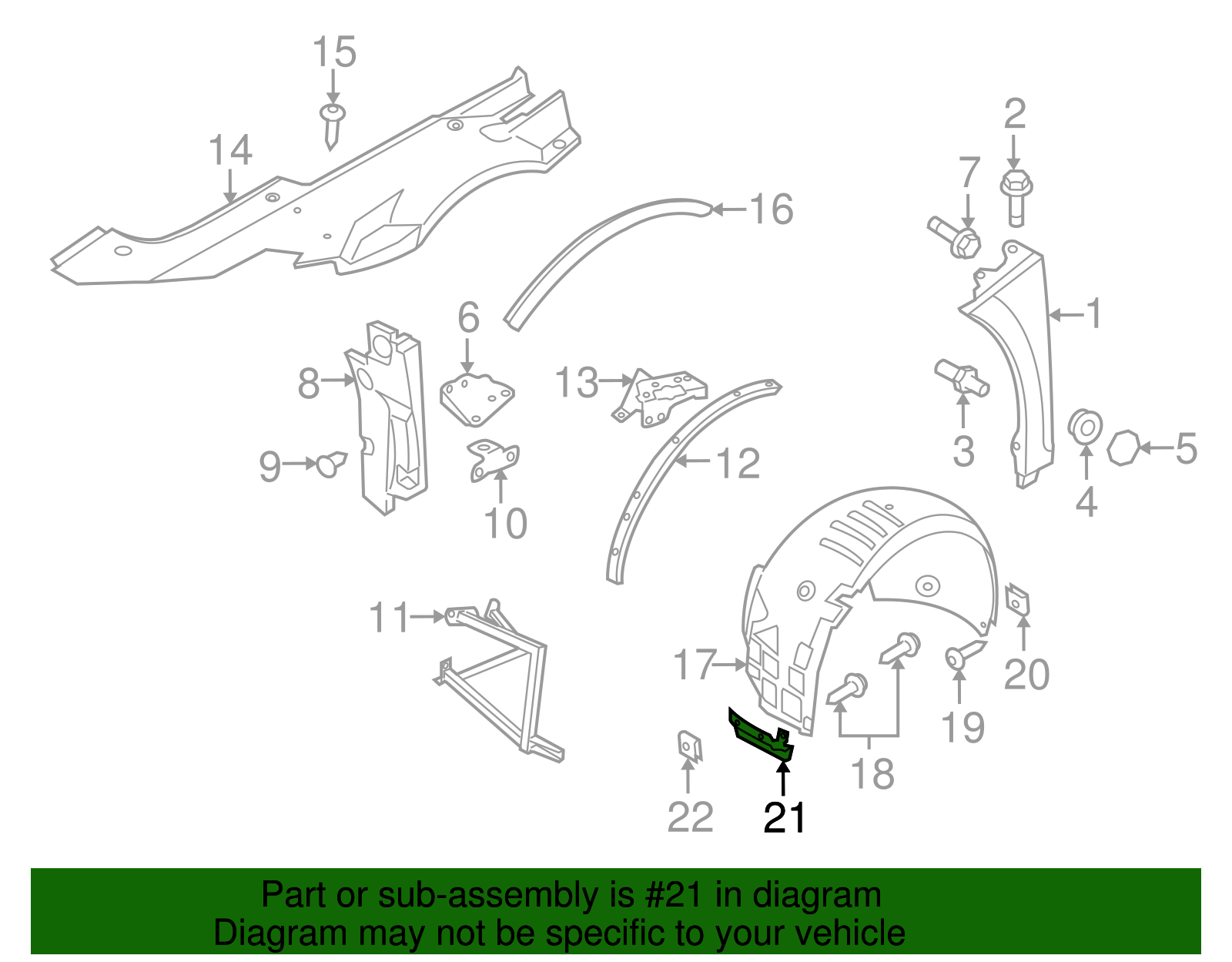 420-853-888-C - Front Extension 2008-2015 Audi R8 | Audi OEM Parts Guy