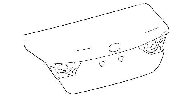 2018-2024 Toyota Camry Trunk Lid 64401-06E00 | OEM Parts Online