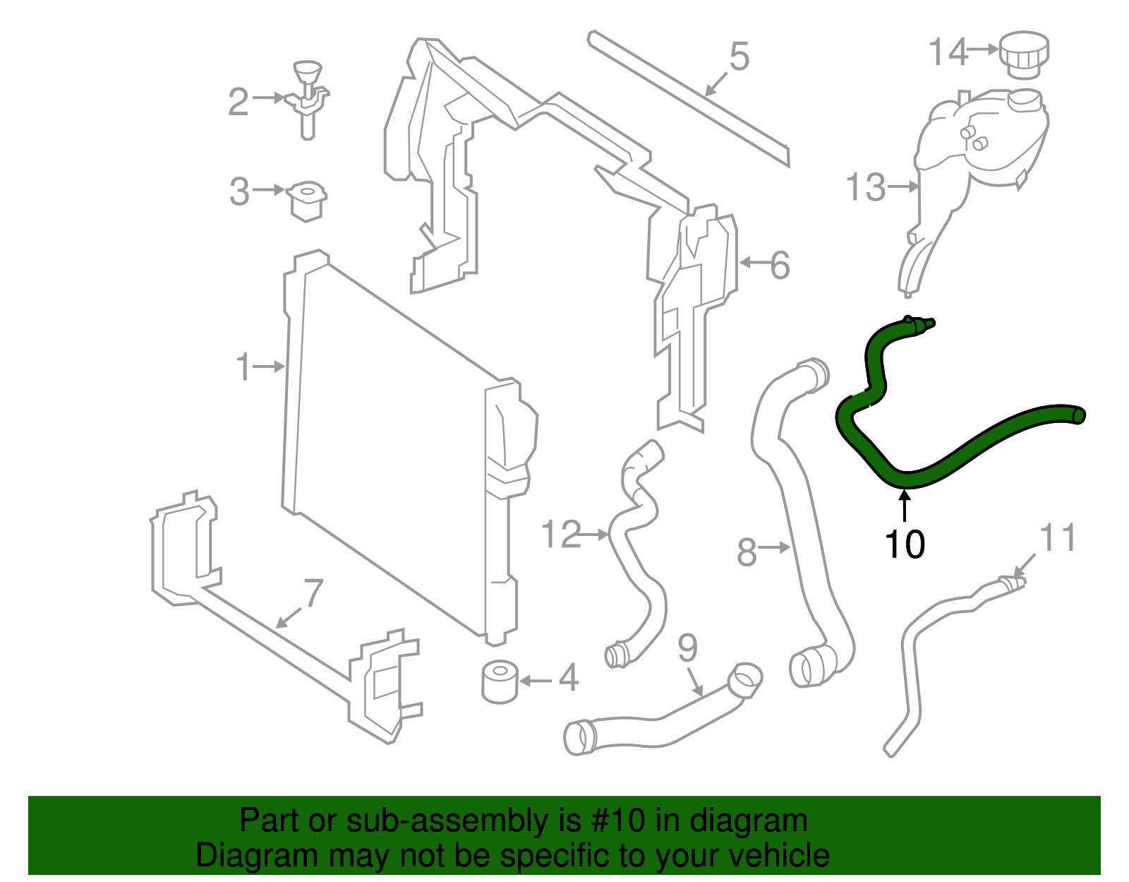 221-501-20-25 - Vent Tube 2012-2013 Mercedes-Benz S 350 | Mercedes-Benz ...