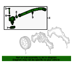 12678780 - Engine Coolant Thermostat and Housing Assembly 2020-2025 GM ...