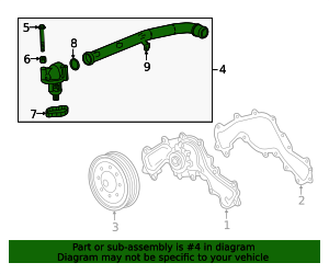 2020-2025 GM (Replaces 12678780) F (S)Housing 12741009 GM ...