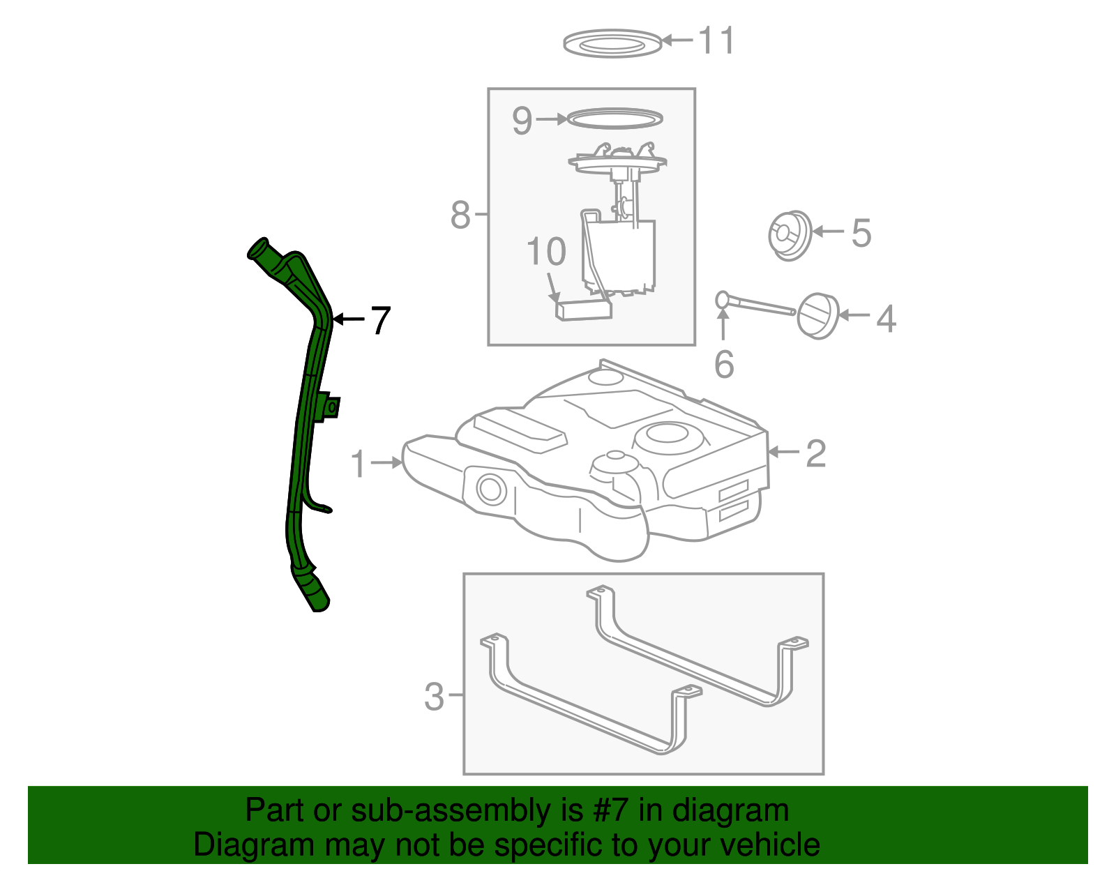 2008-2011 Mopar Filler Tube 04880680AI | Mopar Parts Canada