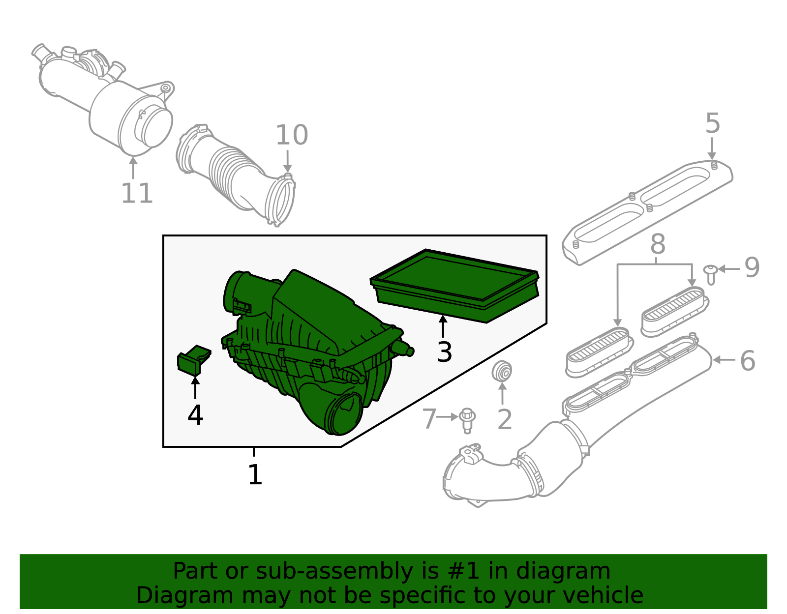2019-2023 Land Rover | Air Cleaner Assembly | LR100411 | Express Land ...
