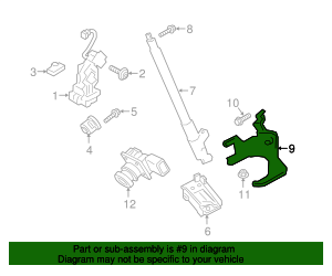 2013-2019 Ford Flex | Guide | DA8Z-74404C77-A | Walls' Ford Parts