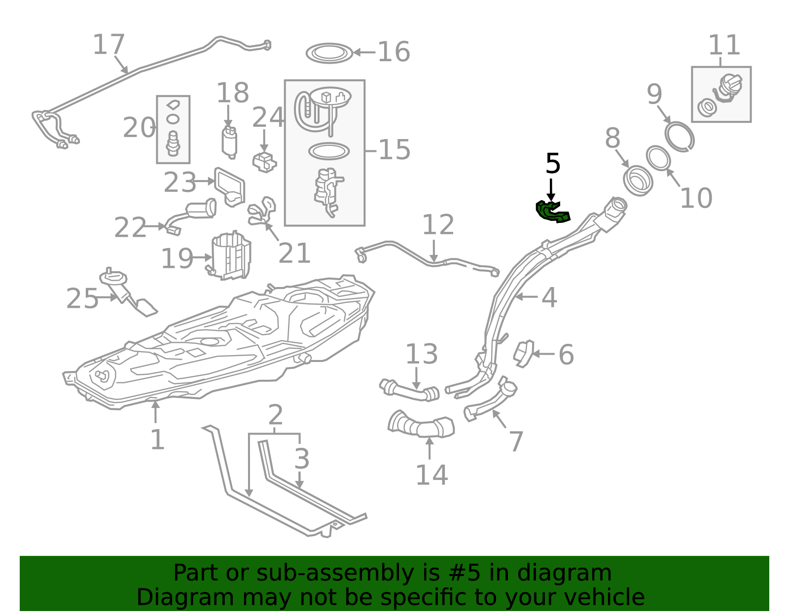 77281-0R010 - High-Quality Fuel Filler Neck Clamp for AutoNation Parts