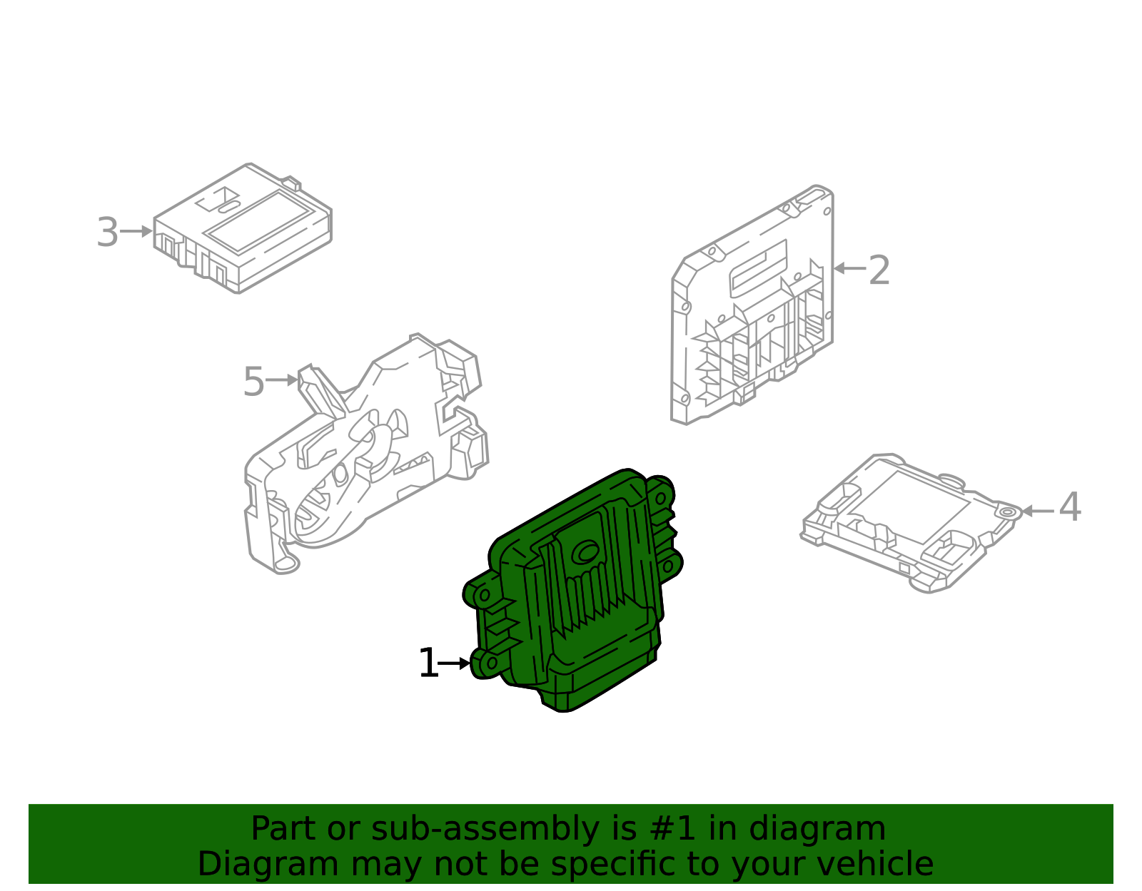 09S-927-158-BT - Trans Controller 2022-2024 Volkswagen Jetta ...