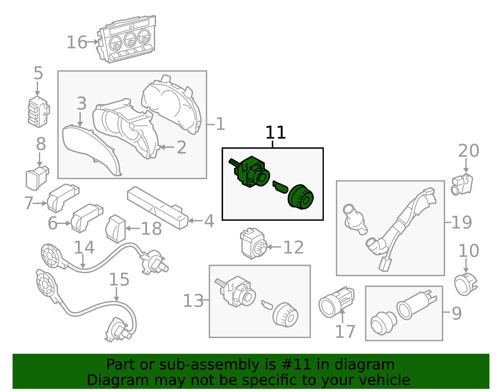 SU003-02089 - Temp Switch 2013-2020 Toyota | Toyota San Diego Parts