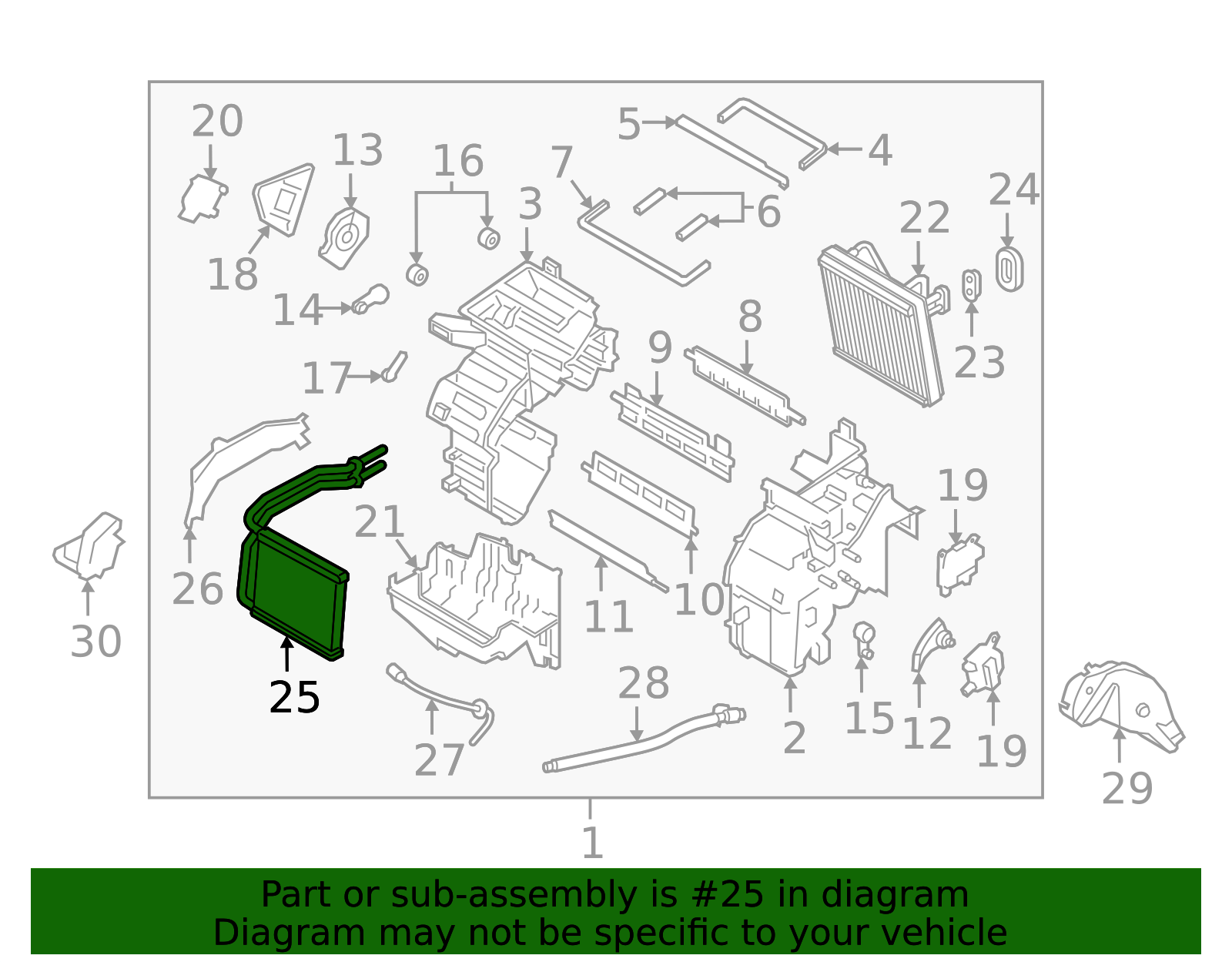 Hyundai - 97138-J3000 - Heater Core - 2019-2022 Hyundai | OEM Hyundai ...