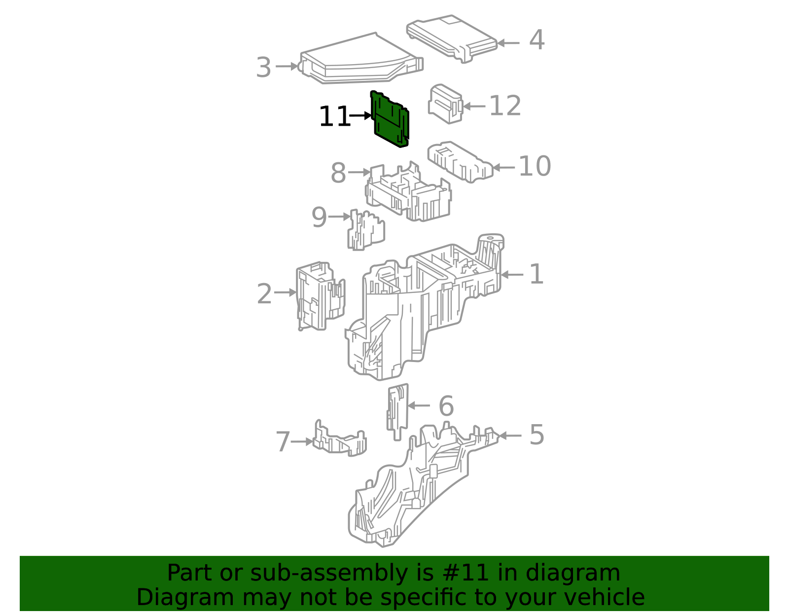 Genuine Official Toyota Main Fuse part# 82620-08080 for 2021-2025 ...