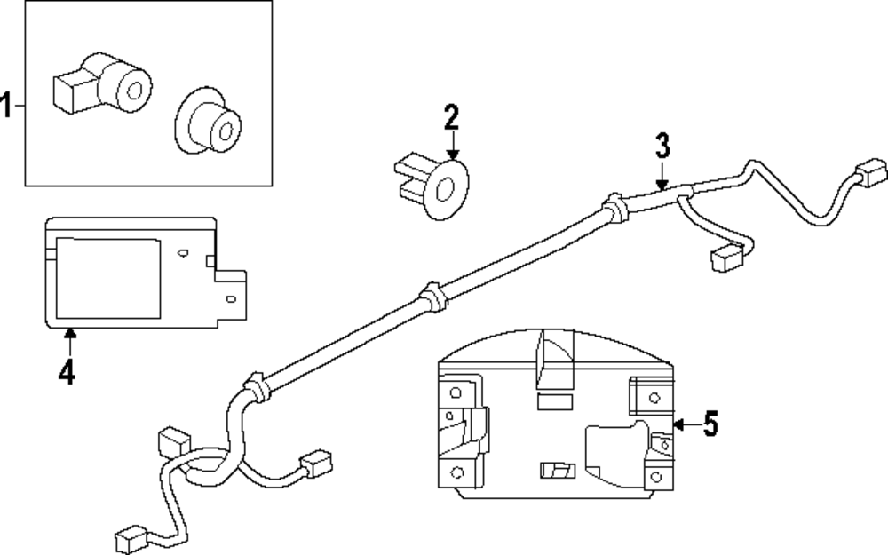 2018-2025 GM Object Sensor Module 84434829 | Capital Chevy Parts