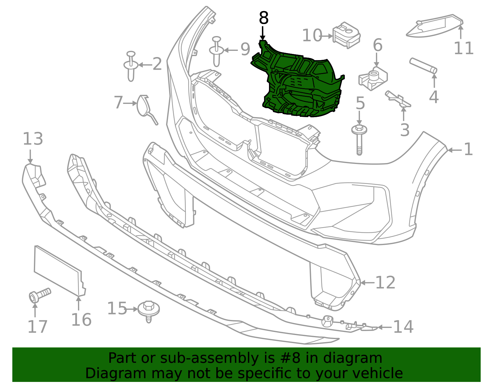 2024-2025 BMW X1 Lamp Bracket 51-11-8-082-524 | BMW OEM Parts