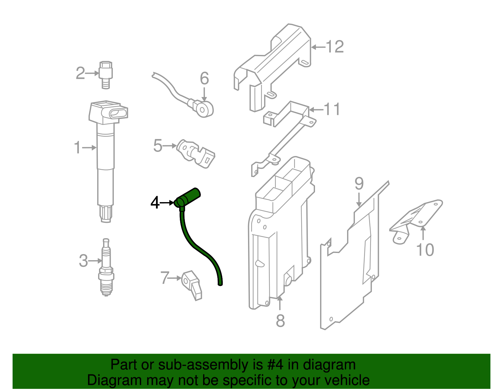 958-606-433-00 - 2011-2018 Porsche Cayenne - Crankshaft Position Sensor ...