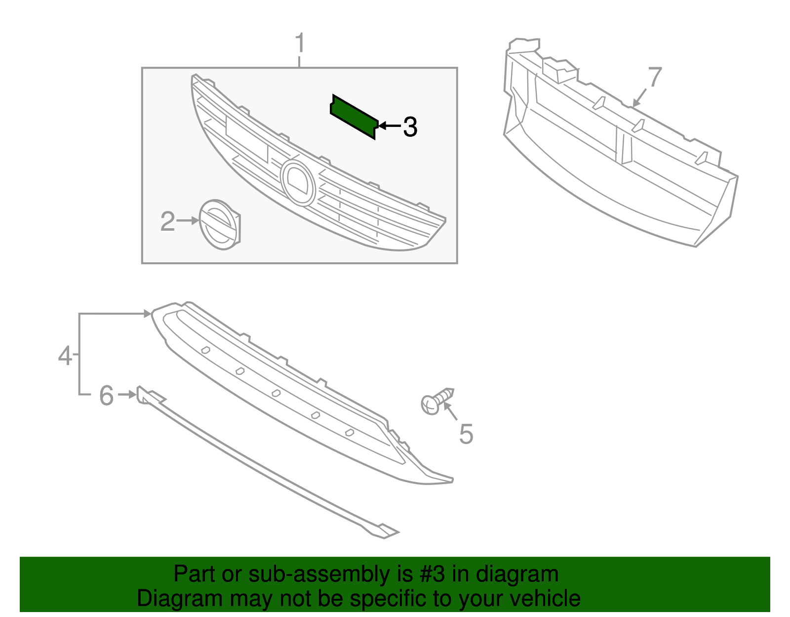 30796427 - Grille Emblem (VOLVO STICKER) - 2014-2018 Volvo | Volvo OEM ...
