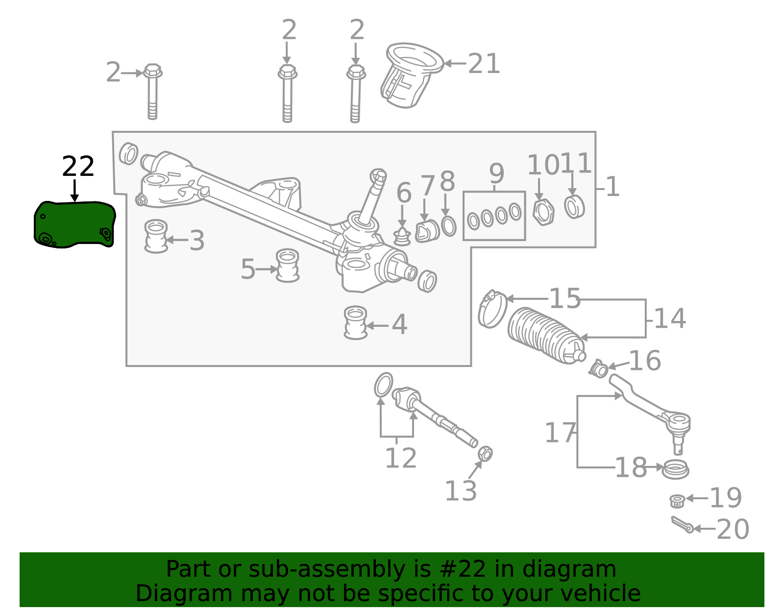 53692-TG7-A00 - 2016-2025 Honda - Baffle Steering Heat | Honda Parts Cheap