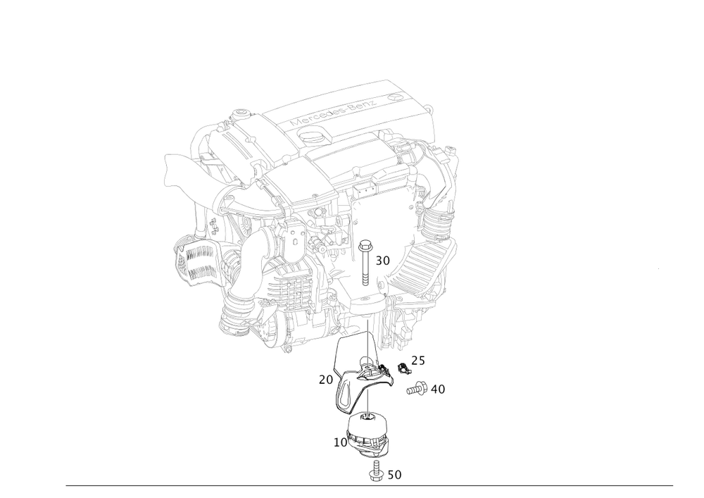 212-241-11-34 - Screening Plate 2007-2011 Mercedes-Benz E63 AMG ...