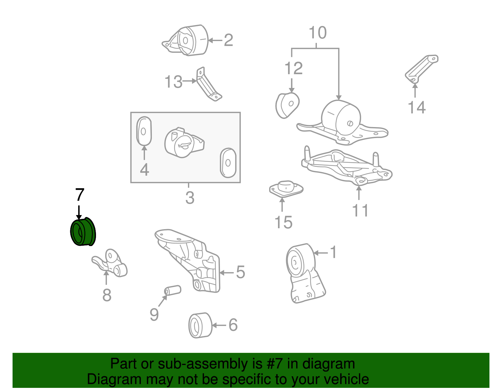 Hyundai - 24450-38011 - Tension Pulley - 1999-2005 Hyundai | OEM ...