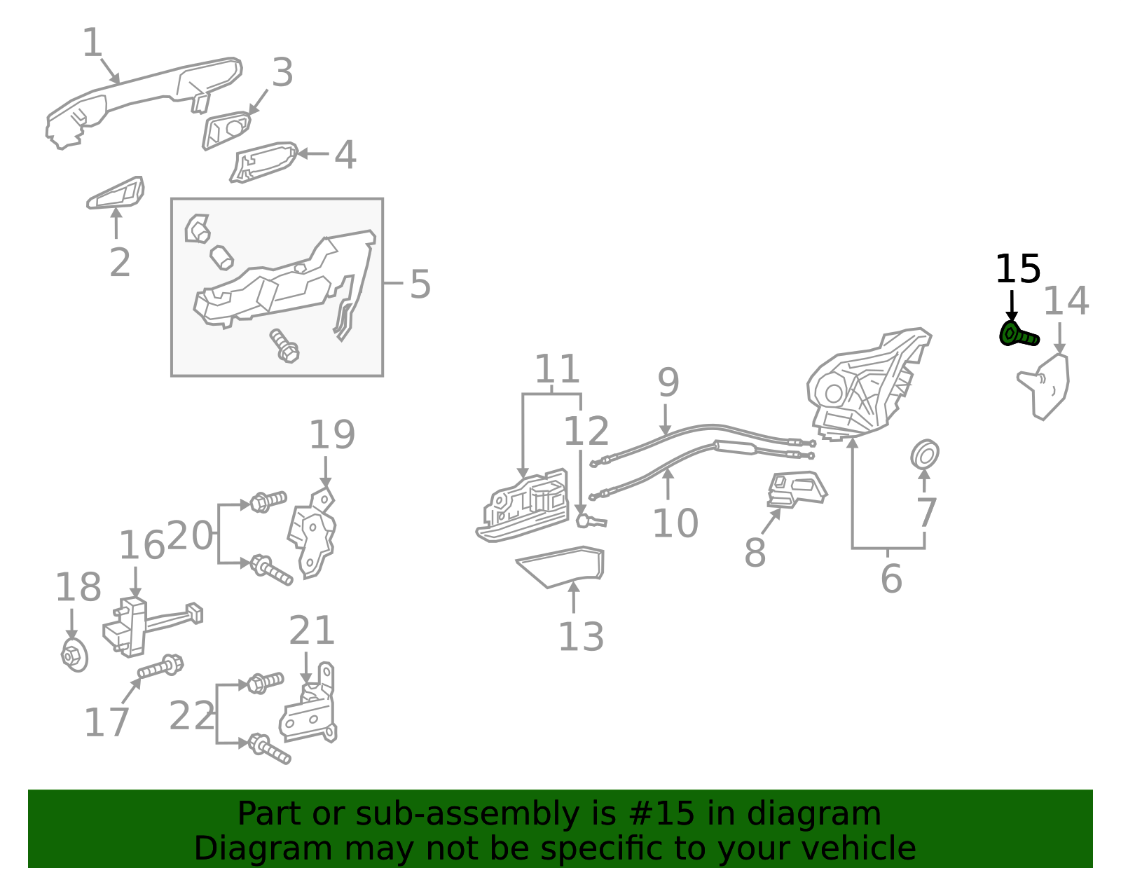 90148-A0017 - Lift-Gate Lock Striker Plate Bolt Longo Toyota Parts