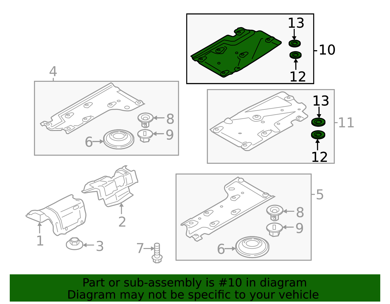Floor Pan Splash Shield 84147-G9000 | AutoNationParts.com