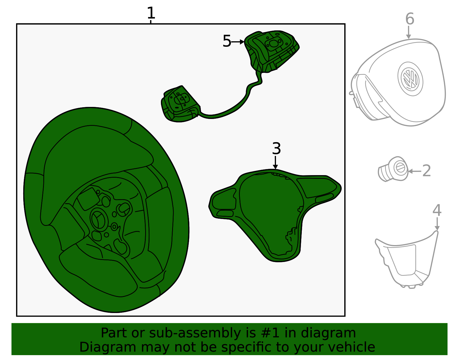 2GJ-419-089-B-TUY - High-Quality Steering Wheel for AutoNation Parts