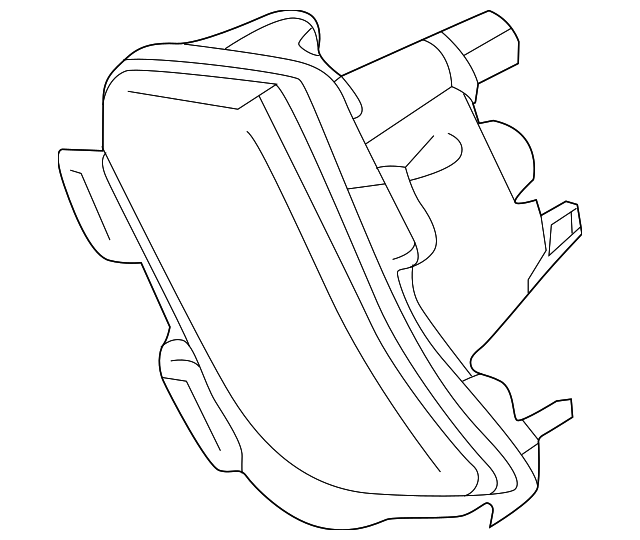 2018-2019 Mitsubishi Outlander Sport Daytime Run Lamp 8312A036 ...