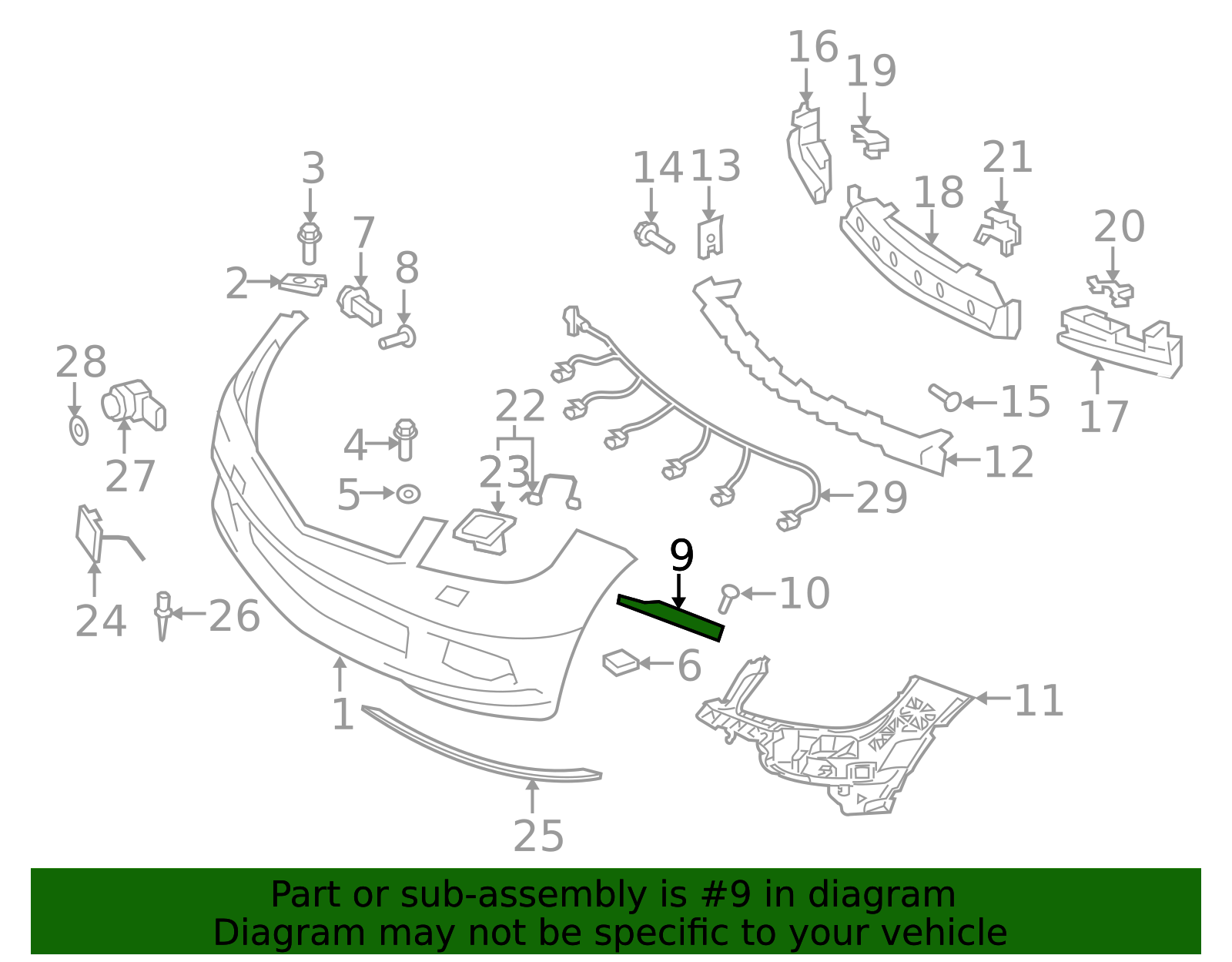 204-881-02-06 - Upper Bracket 2008-2011 Mercedes-Benz | Mercedes-Benz ...