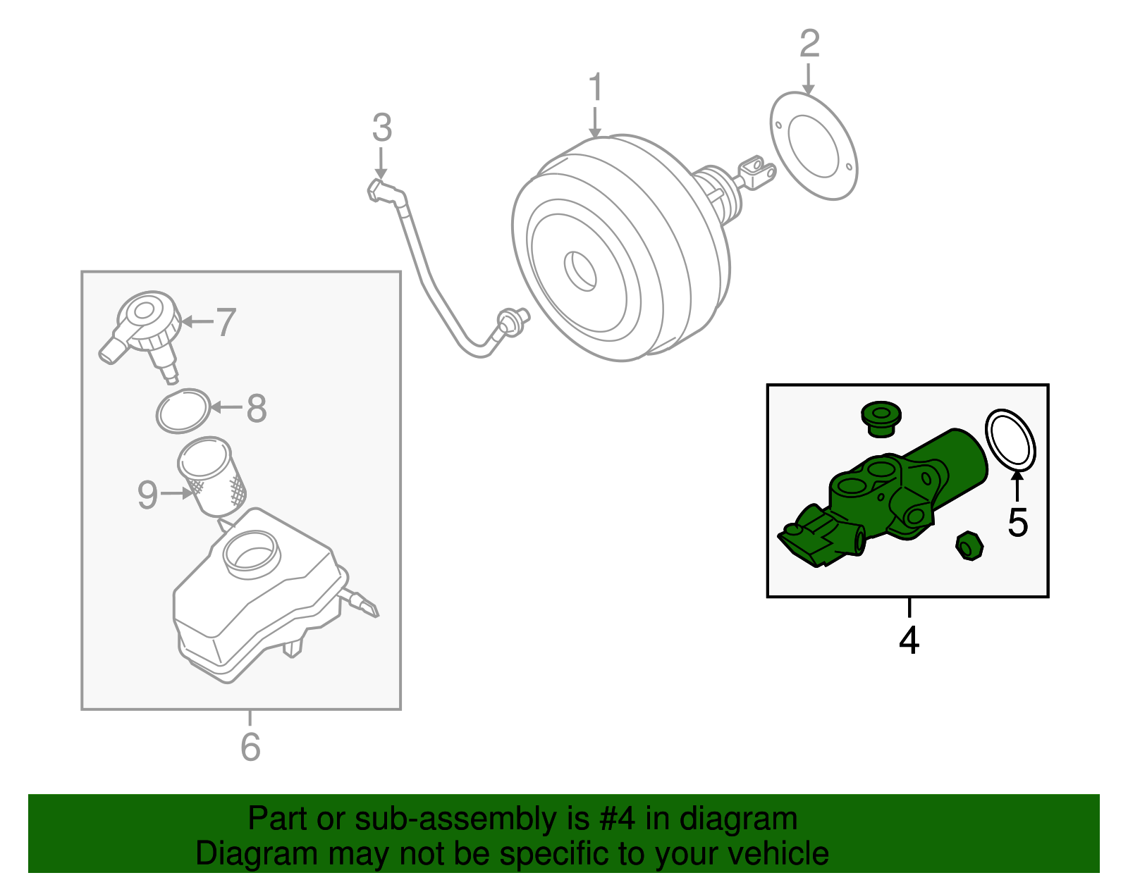 34336785662 - 2008-2013 BMW Master Cylinder (34-33-6-785-662) | BMW of ...