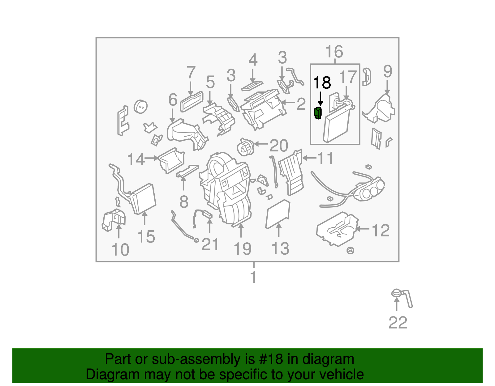 2007-2011 Nissan Versa Expansion Valve 92200-EE91A | Scott Evans Nissan ...