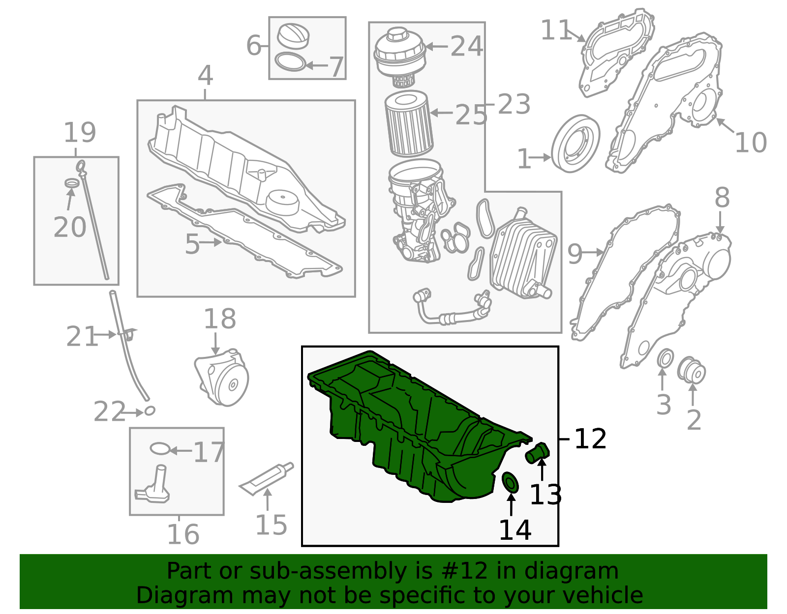 31251286 - Oil Pan - 2008-2016 Volvo | Volvo OEM Parts Direct