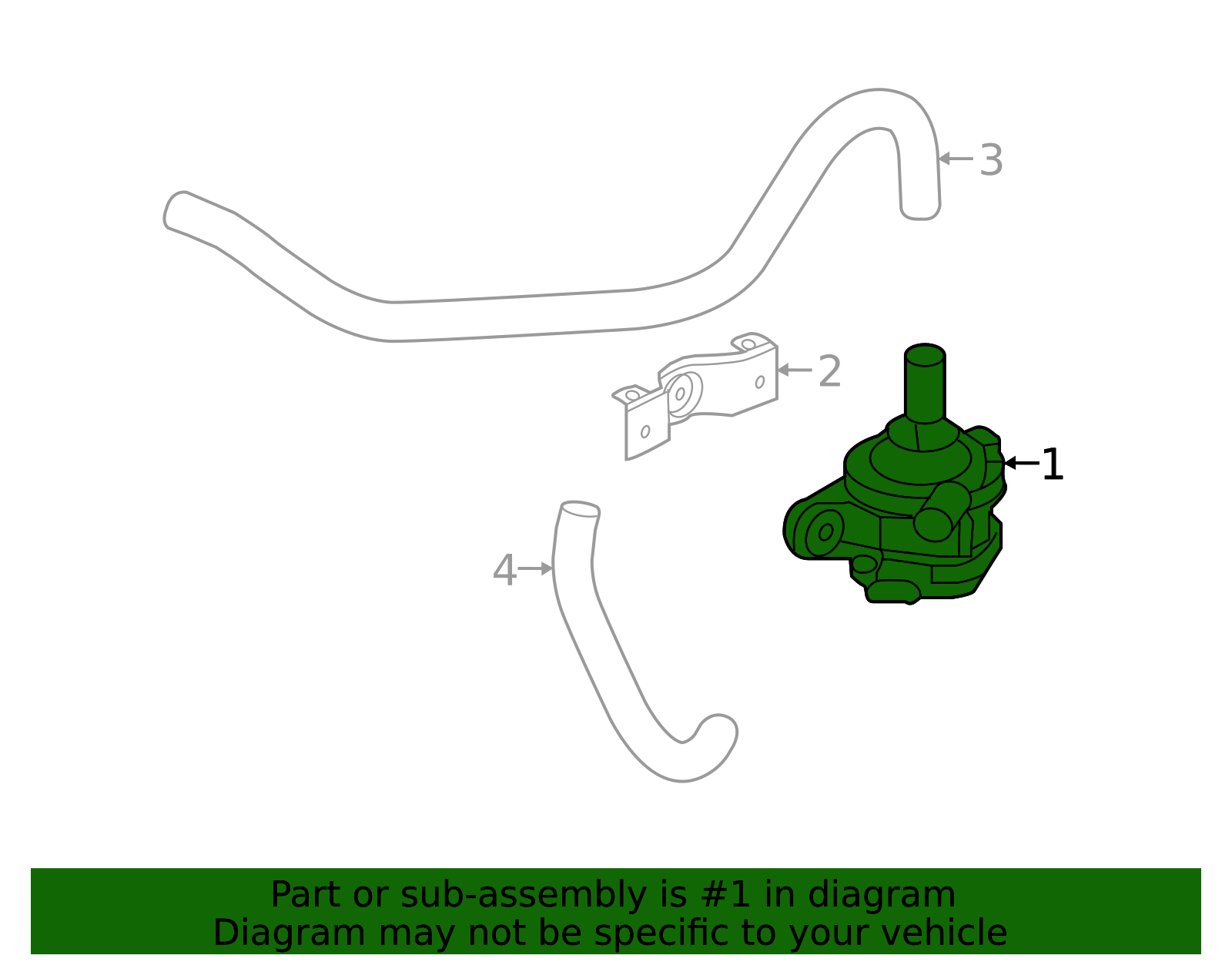 Genuine OEM Acura - Water Pump Part# 1J200-5Y3-004 | Acura Parts For Less
