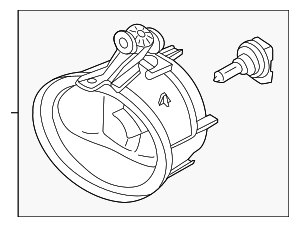 63-17-7-311-351 - Fog Lamp Assembly 2008-2014 BMW X6 | BMWPartsDirect.com