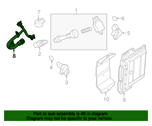 Official Nissan USA 24079-ZV00A - Harness 2012-2016 Nissan | Nissan ...