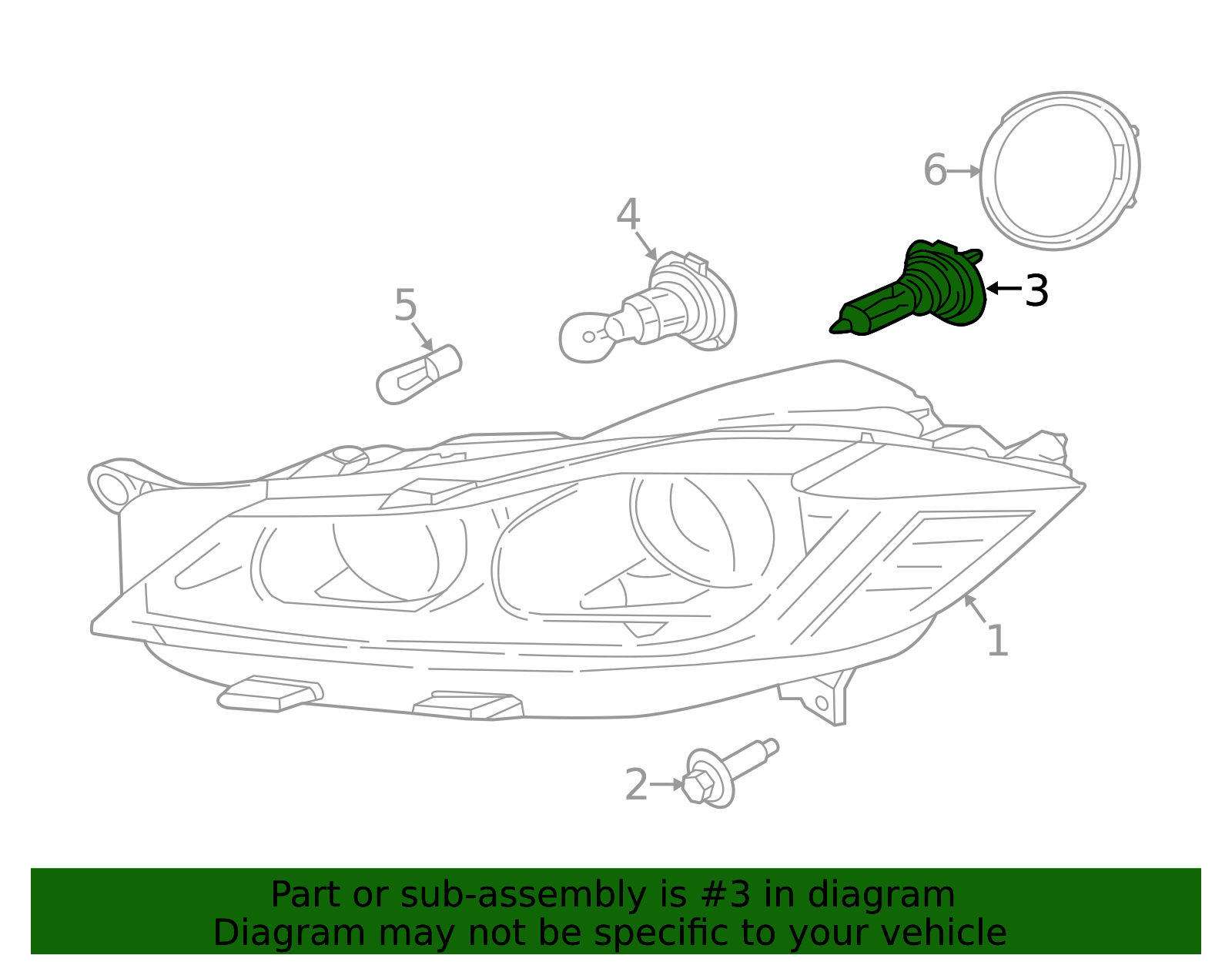 Headlamp Bulb JDE38214 | OEM Parts Online