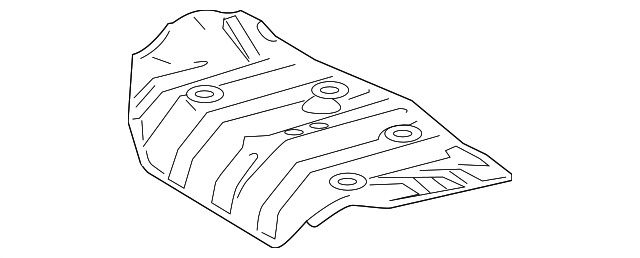 2019-2025 Toyota Corolla Heat Shield 58327-12250 | OEM Parts Quick