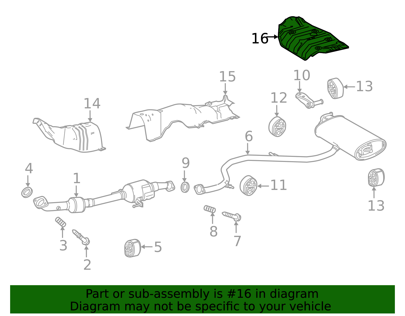 Floor Pan Heat Shield - OEM Thermal Protection | AutoNation Parts
