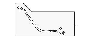 OEM GM Air Conditioning Evaporator Hose For 2020-2025 GM - Part No ...