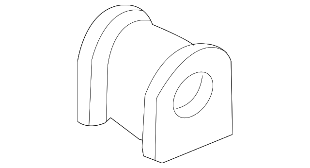 Genuine Toyota Stabilizer Bar Bushing part# 48815-58010 for 2008-2010 ...